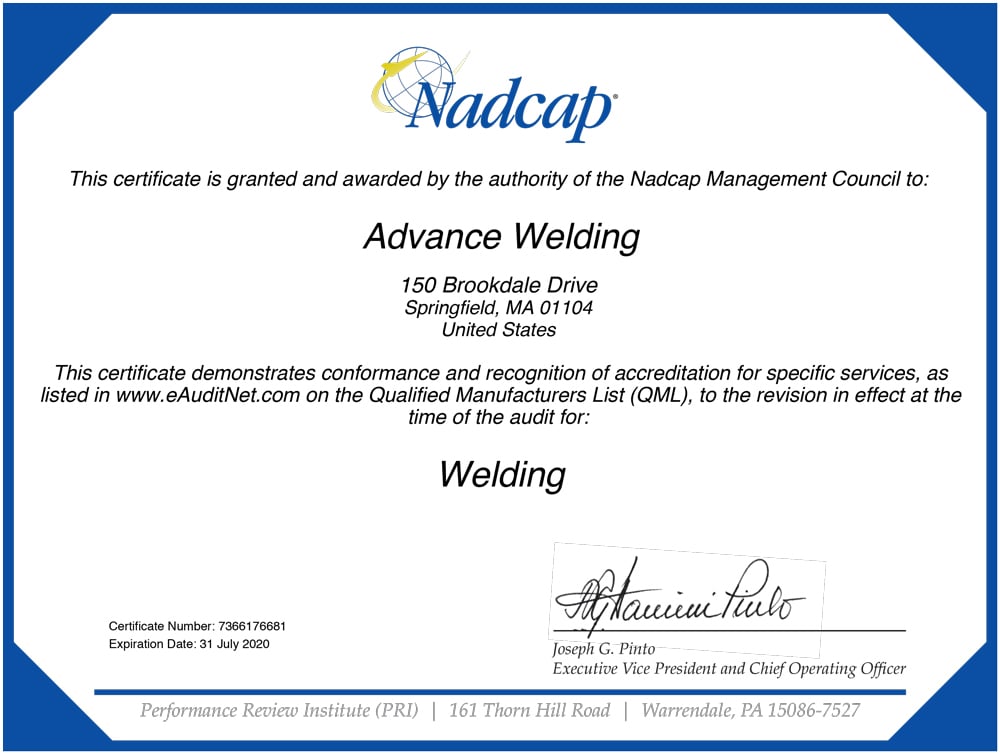 Nadcap Accreditation